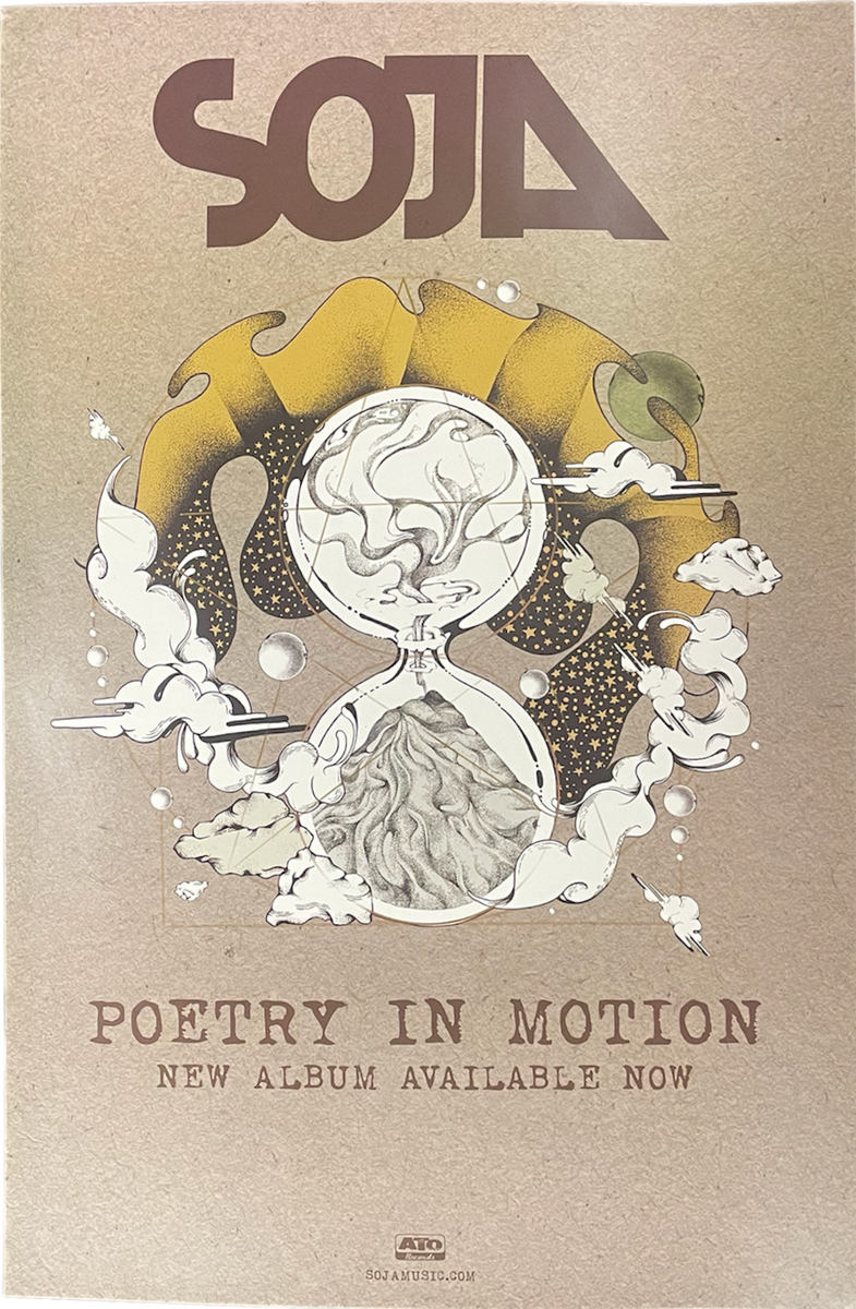 Poetry In Motion Poster – SOJA Gear